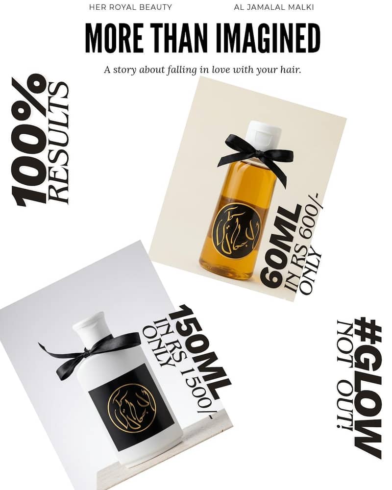 Aljamalalmalki's Zahrat-Al-Sah'r hair oil - Hair Care - 1115843130