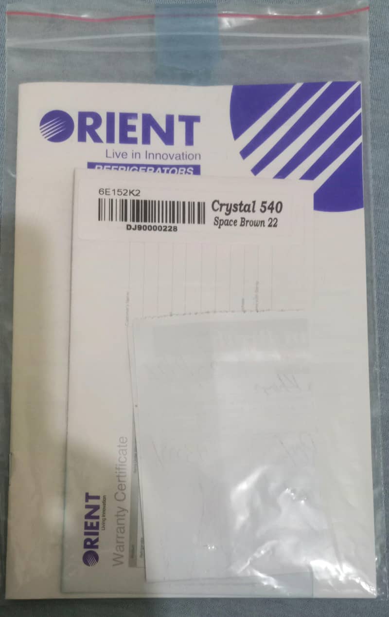 Orient Refrigerator 20 Cubic Jamboo Size - Refrigerators - 1115885674