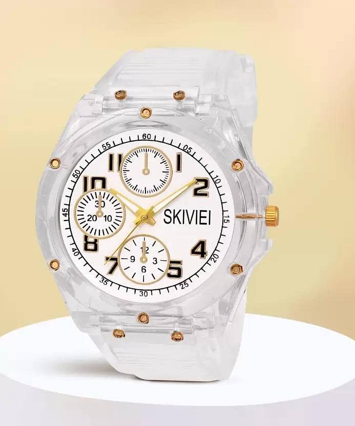 Transparent LED Watch Boys - Free Delivery - Watches - 1115906242