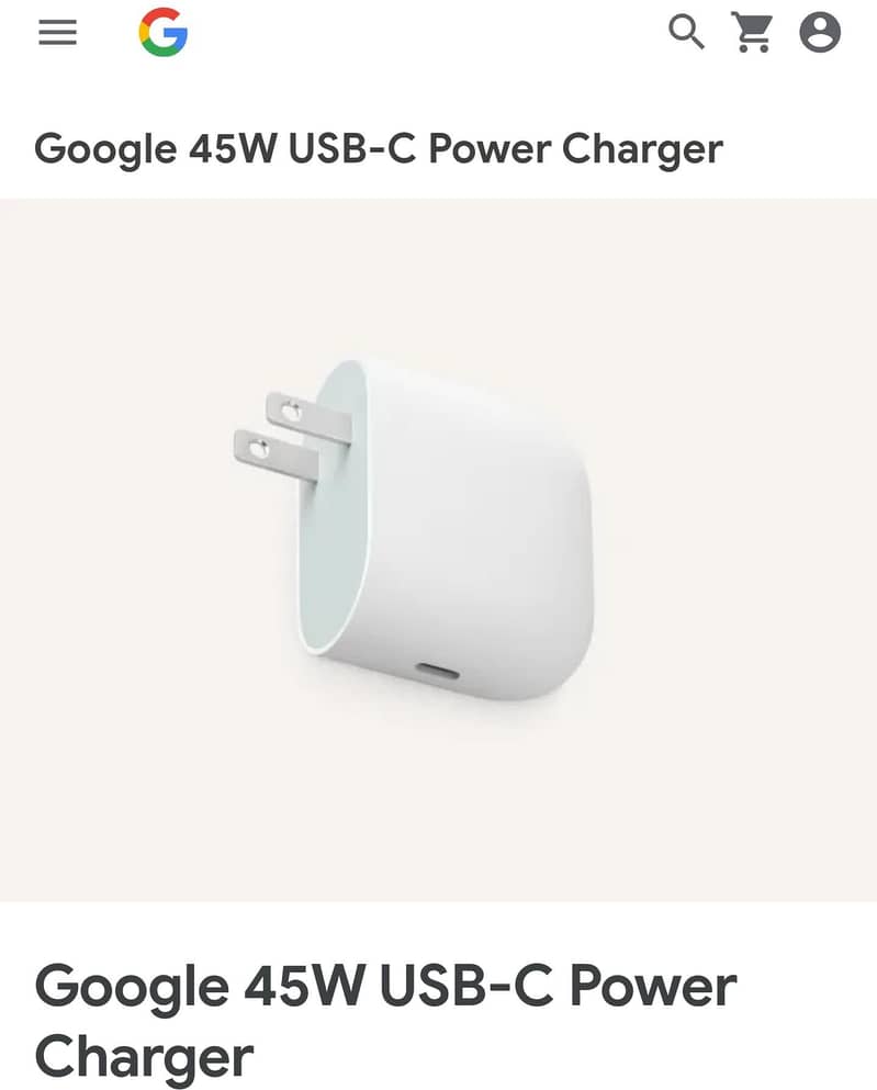 Google Pixel 45W 100% Original Charger 10 Pro XL 9 pro xl Super Fast ...