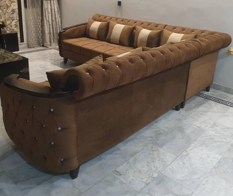 L Shaped Sofa (Condition New & Comfortable to sit) - Sofas - 1115928270