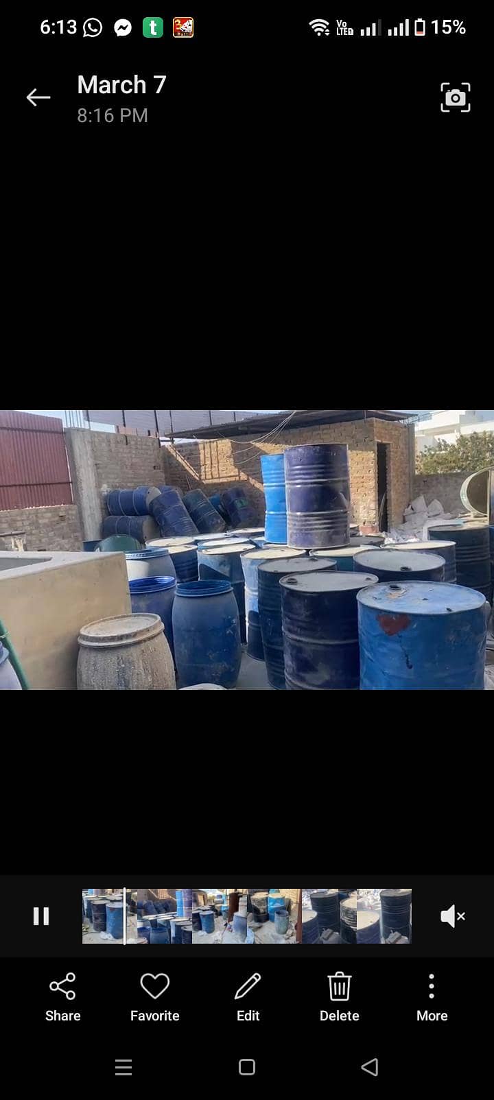 50 Pcs Iron Drums 200L (No Leakage) for Sale - Other Business ...