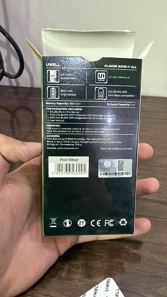 UWELL CALIBURN G4 PRO POD KIT VAPE 10/10 6 DAYS USED 2 COILS BOX ...