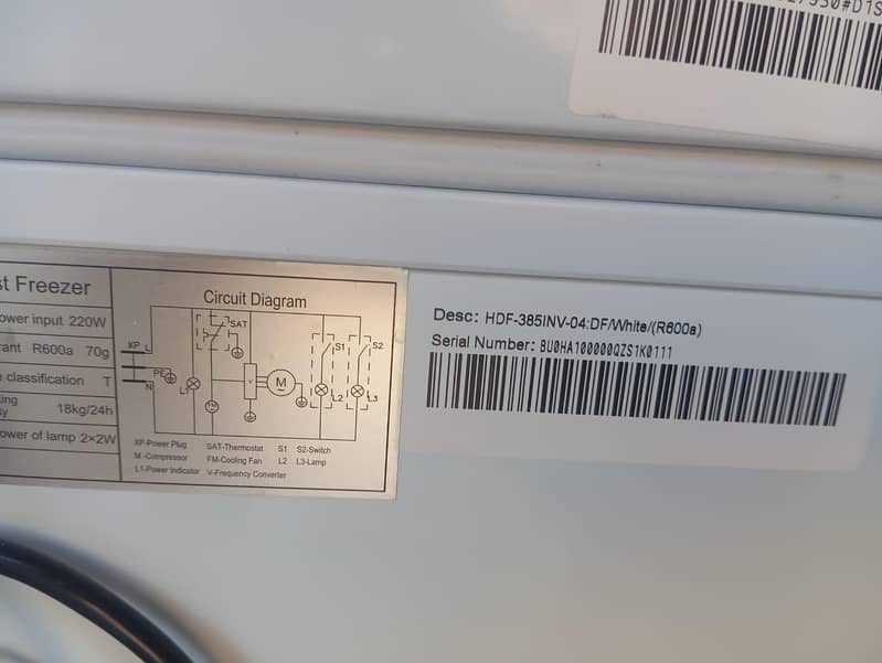 Haier Deep Freezer condition 10/10 - Freezers - 1115961223
