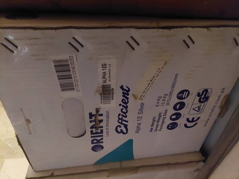 ORIENT ALPHA 12G SILVER WHITE 1 TON INVERTER BRAND NEW - Air ...