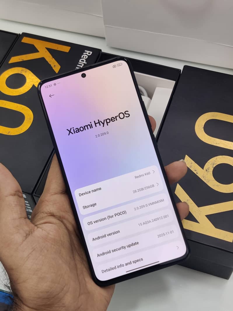 Xiaomi Redmi K60 box pack new 12/256 Non PTA 31000/- tax limited PCs ...