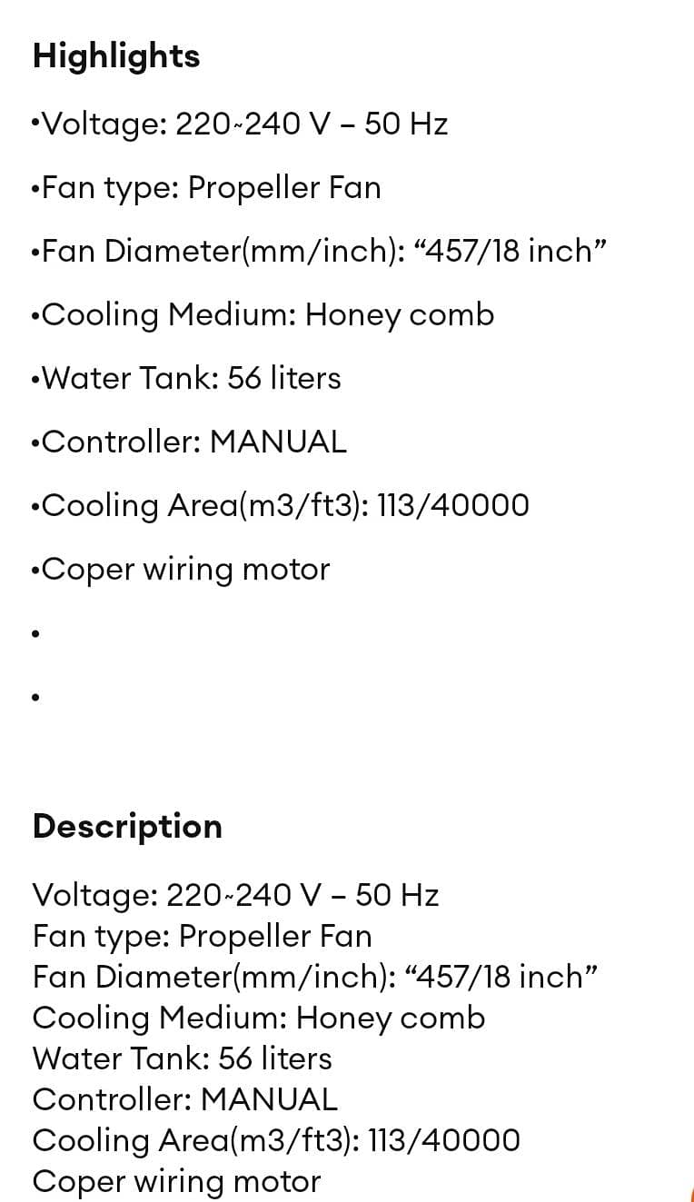 super orient air water cooler - Other Home Appliances - 1116187427