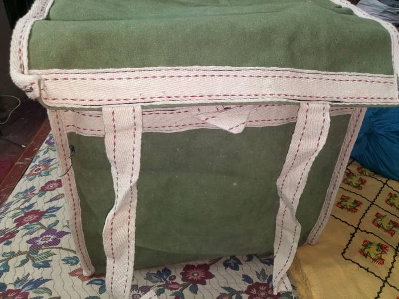 Motorcycle Saddle Bags – Heavy Duty Canvas - Other Bike Accessories ...