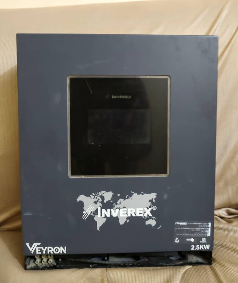 Inverex Full System With Solar+Big 2 Batteries - Solar Inverter ...