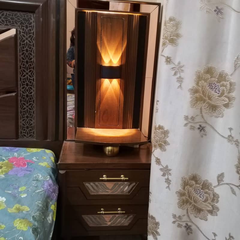 furniture in walnut wood - Beds - 1119975477